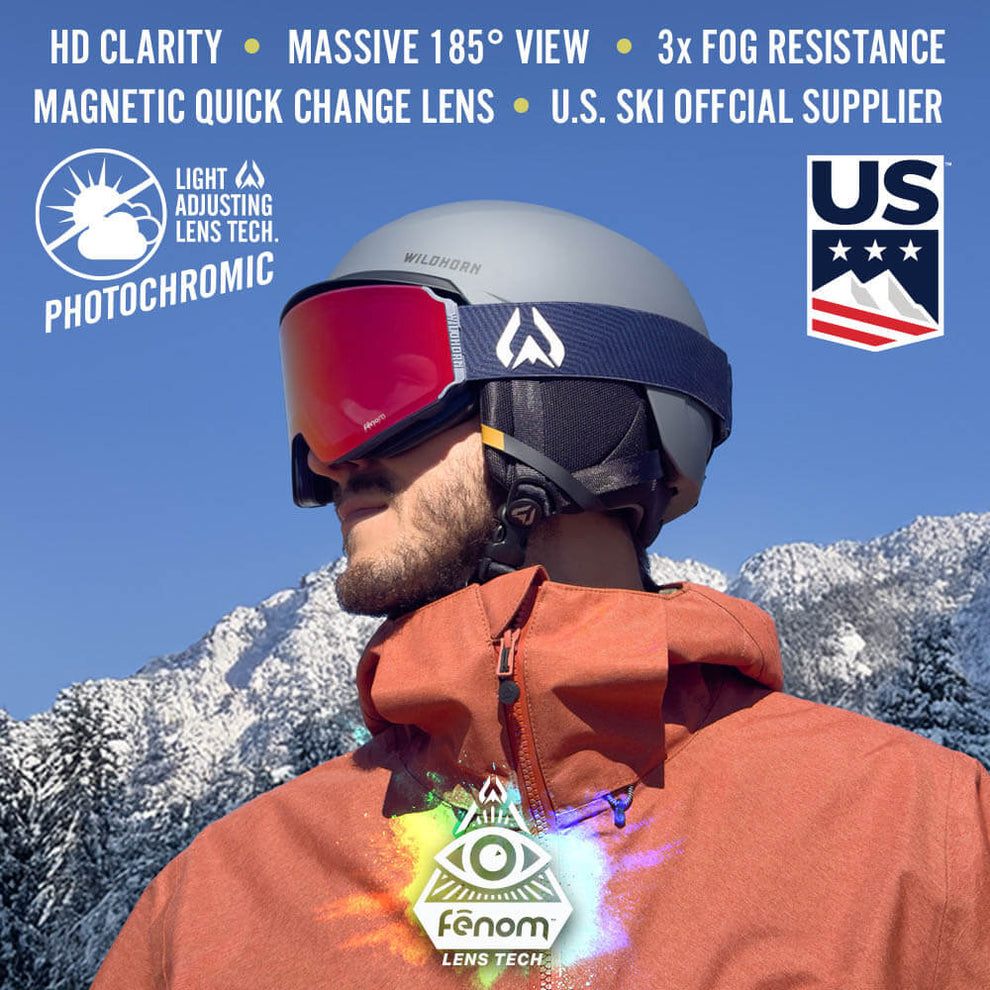 Maxfield Pro L Photochromic Cylindrical Snow Goggle – Wildhorn Outfitters